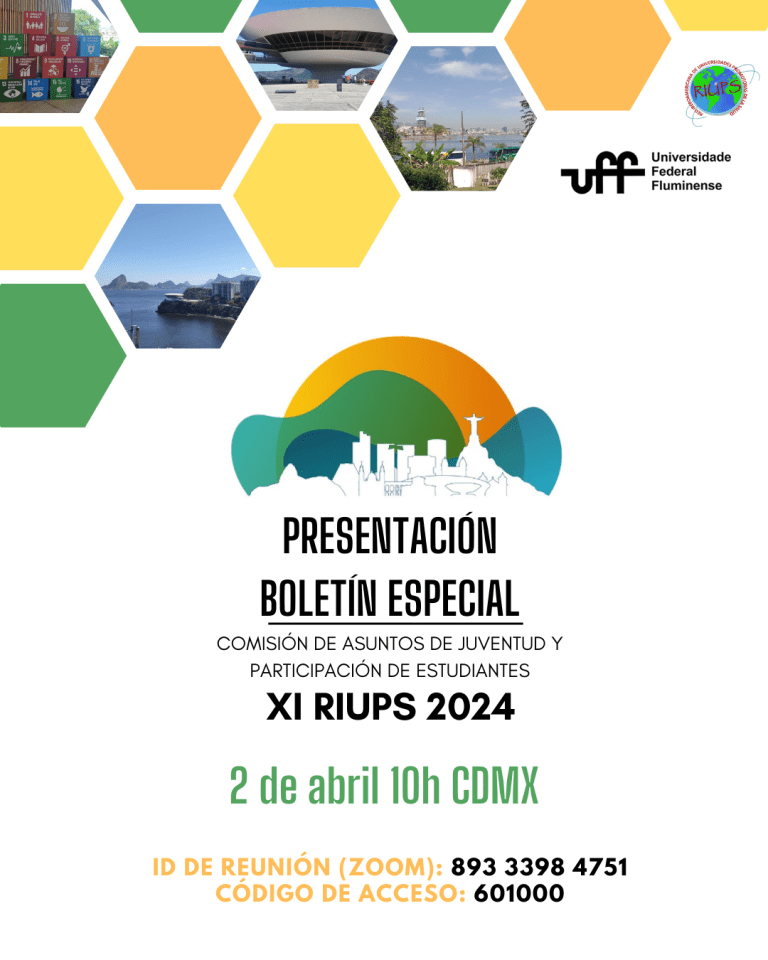 Presentación del Boletín Especial del XI Congreso RIUPS – Red Española ...